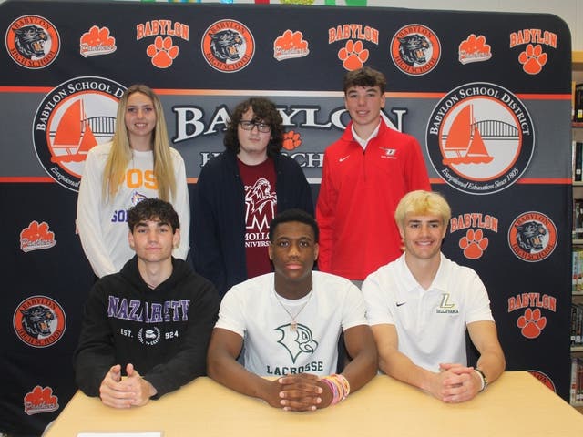 Babylon Seniors Sign to Play College Sports | Babylon Village, NY Patch
