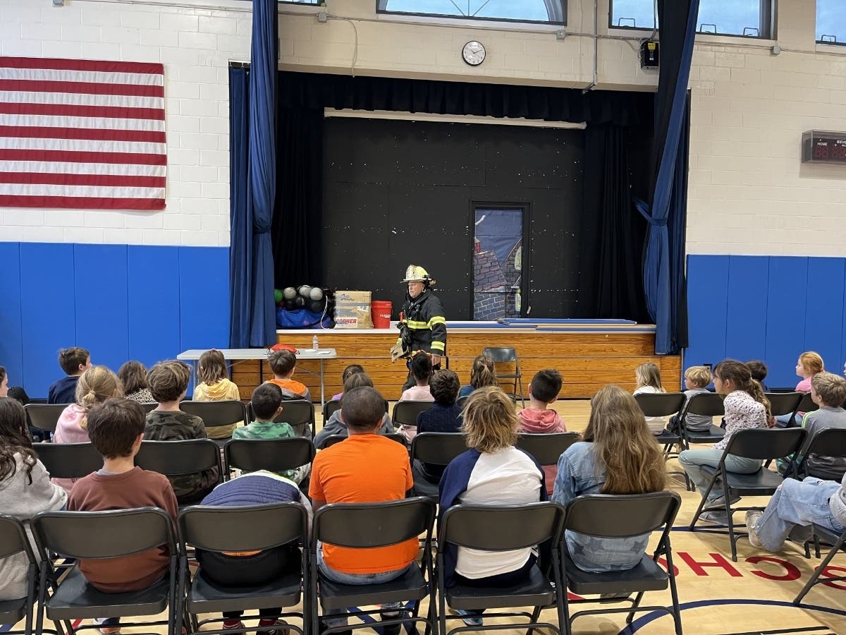 Fire Safety Sparks Curiosity and Courage at Woodhull School | Fire ...