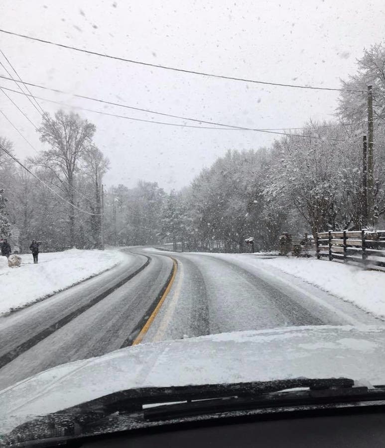 Winter Storm: Cherokee Residents Urged To Stay Off Roads | Canton, GA Patch