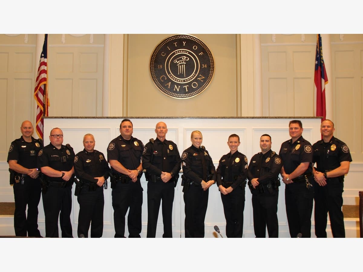 New Officer Joins Canton Police Department | Canton, GA Patch