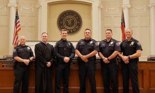 New Officer Joins Canton Police Department | Canton, GA Patch