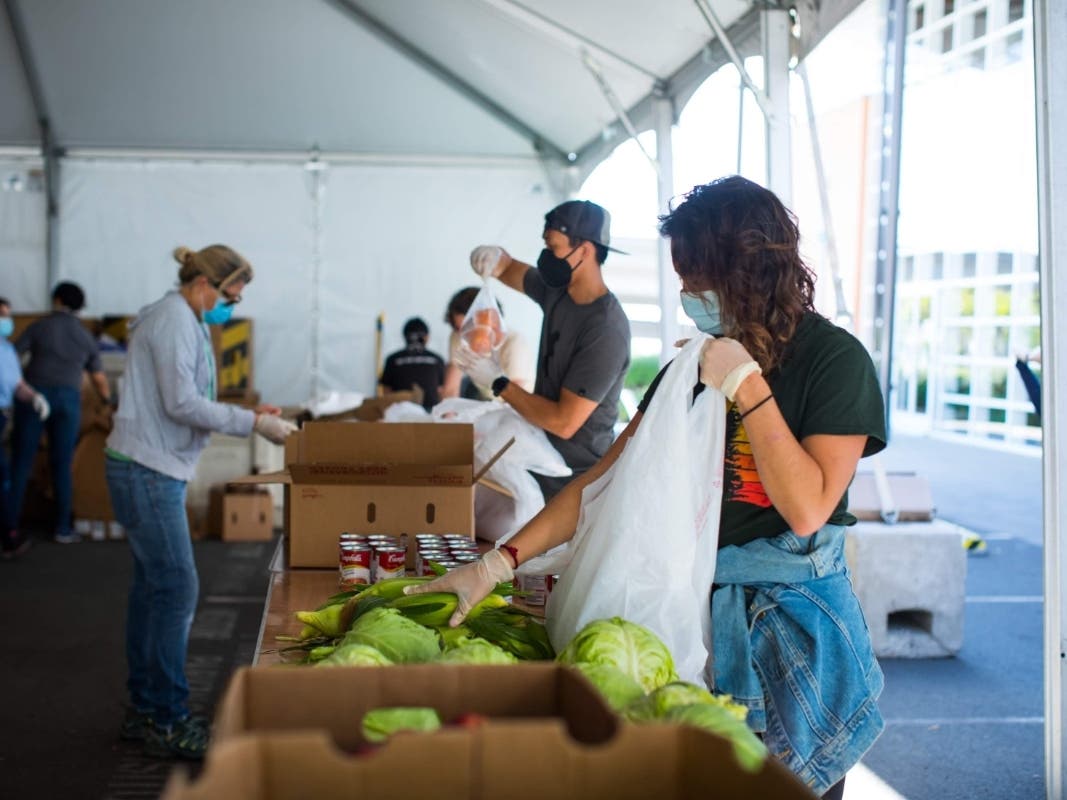 San Francisco Food Bank Volunteers Fight Hunger Amid Coronavirus | San ...