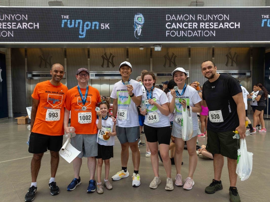 More than 1,200 People Participate in the Runyon 5K at Yankee Stadium ...