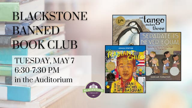 May 7 | Banned Book Club: Banned Picture Books | Branford, CT Patch