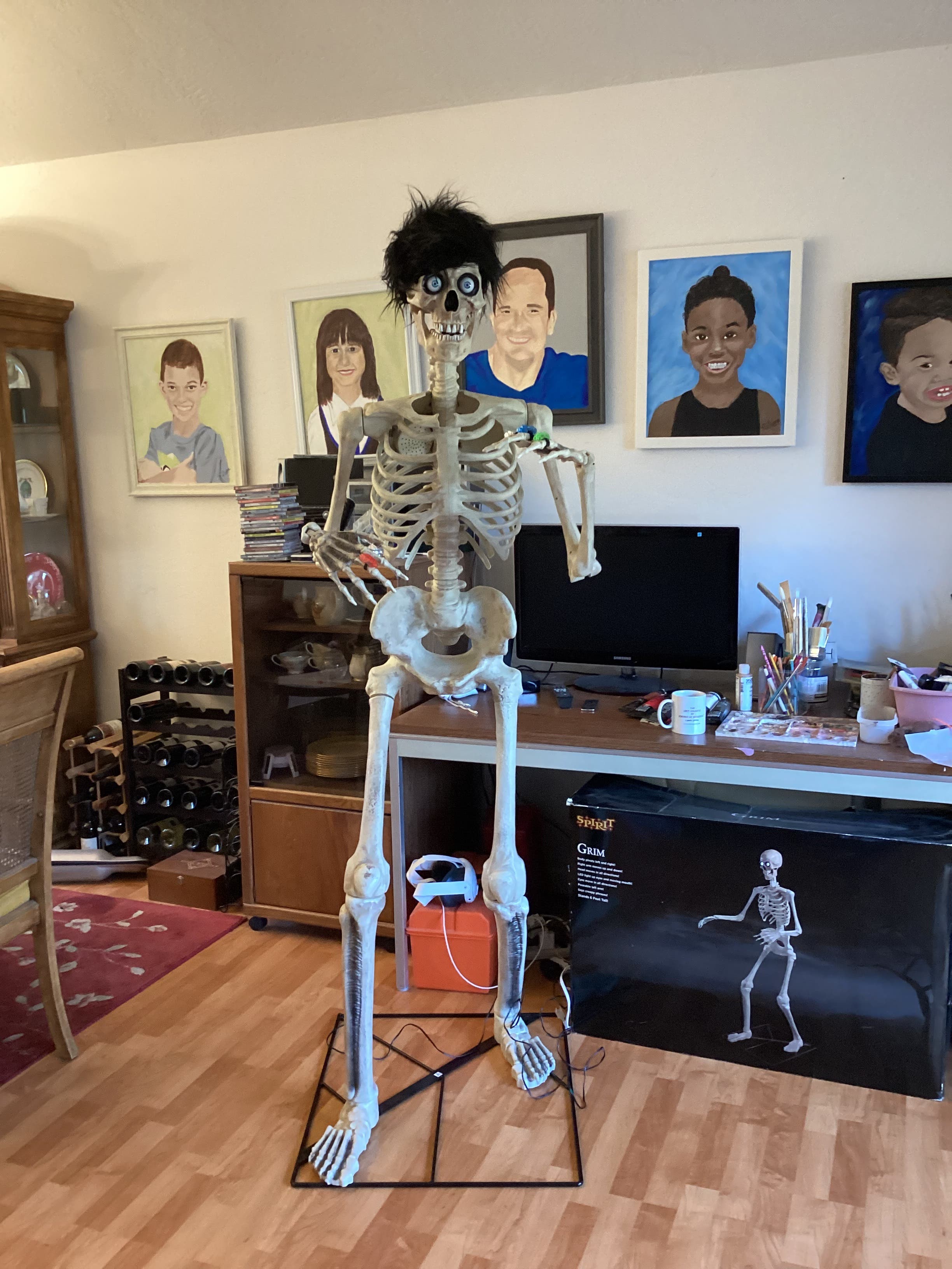 Animated 6ft Skeleton - Livermore, CA Patch