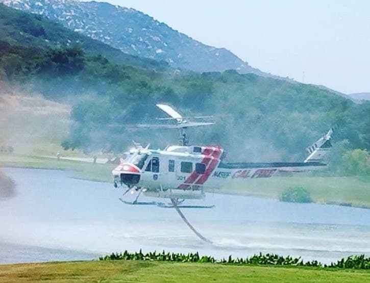 Evacuations Lifted for Brush Fire in Pala Sparked by House Fire ...