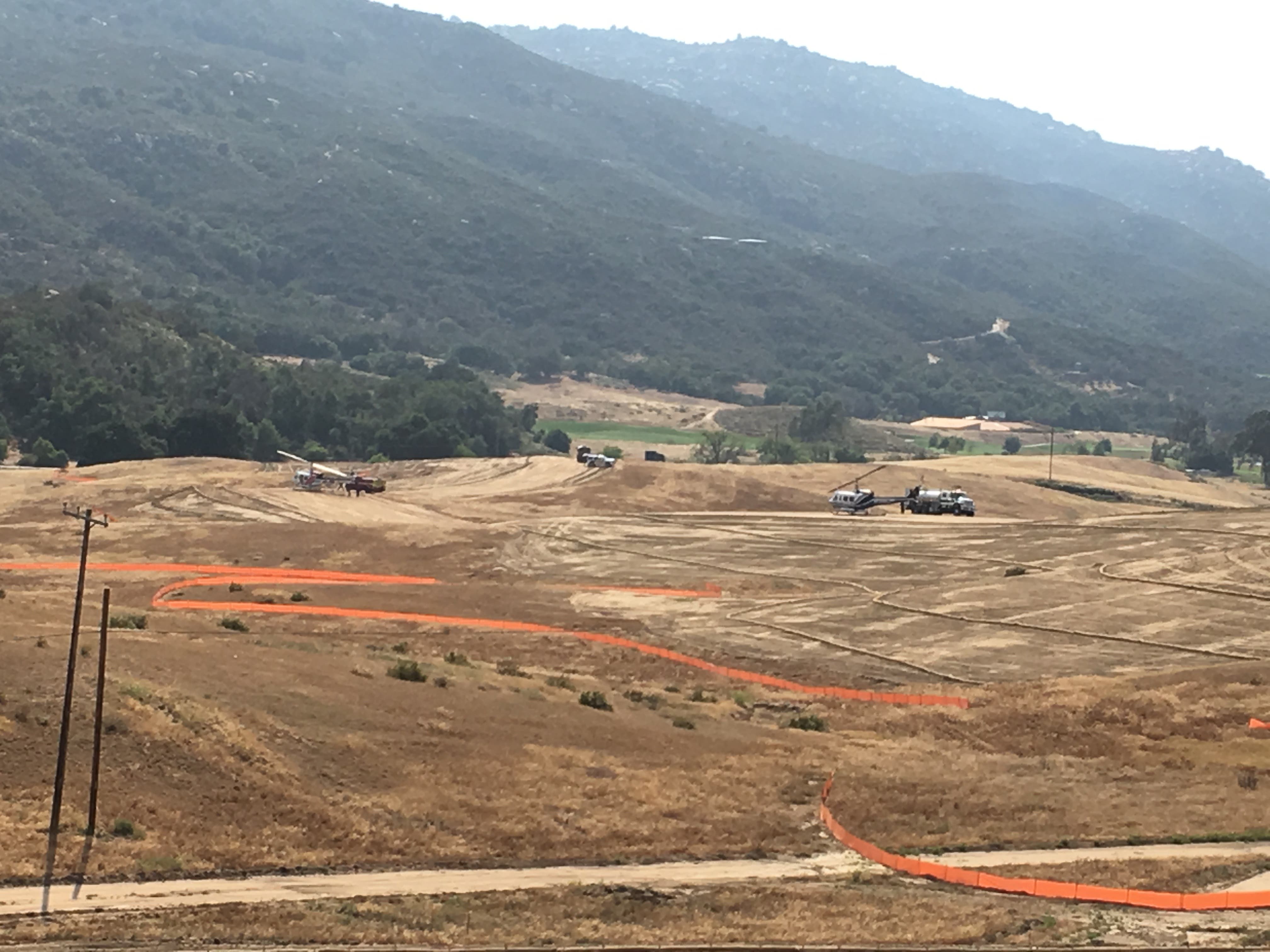 Evacuations Lifted for Brush Fire in Pala Sparked by House Fire ...
