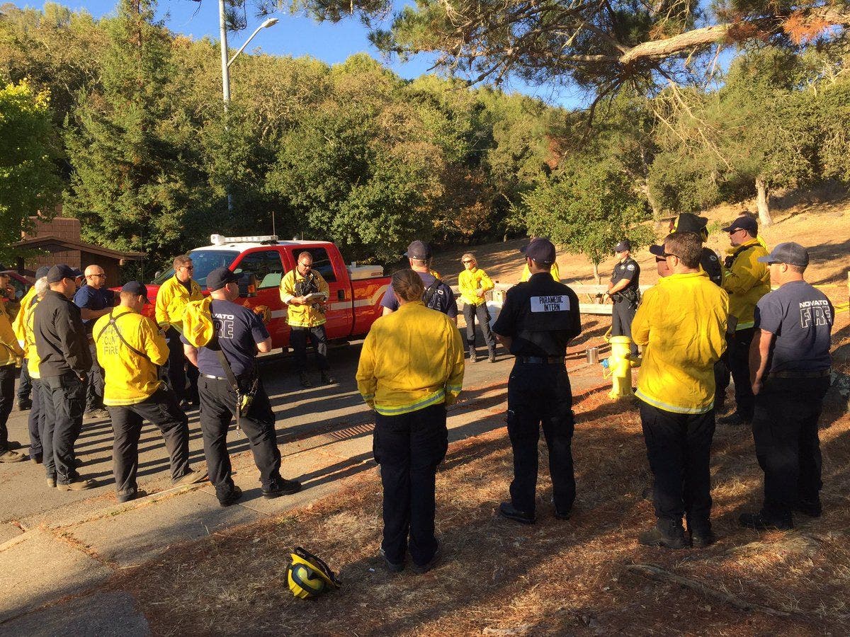 Cambridge Fire in Novato 100 Percent Contained | Novato, CA Patch