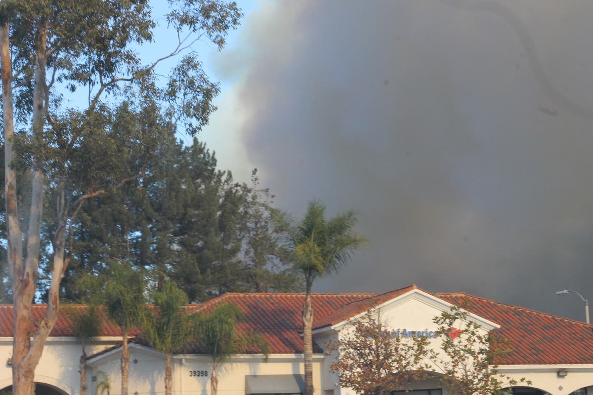 Murrieta Liberty Fire: Dramatic Photos From Temecula Valley Blaze ...