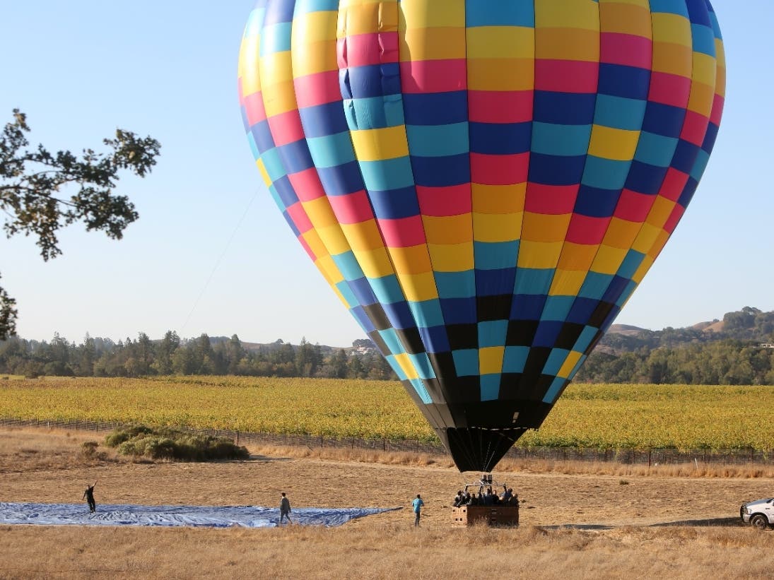 Hot Air Balloons Aloft Over The Napa Valley: Photos Of The Week | Napa ...