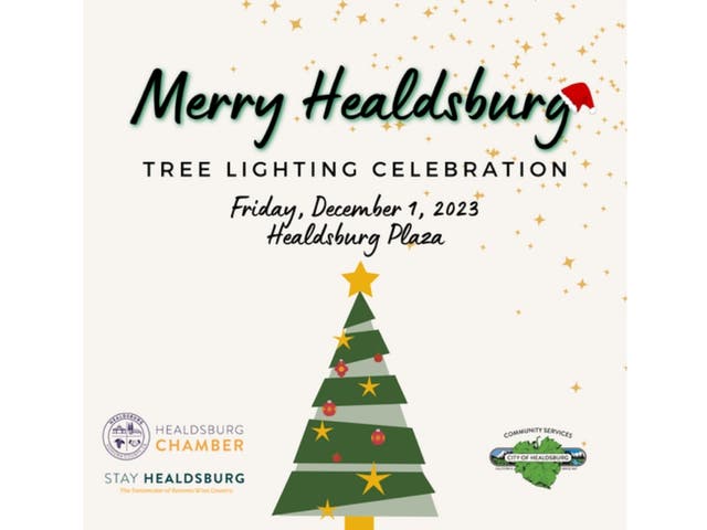 Merry Healdsburg Tree Lighting Celebration: What To Know | Healdsburg ...