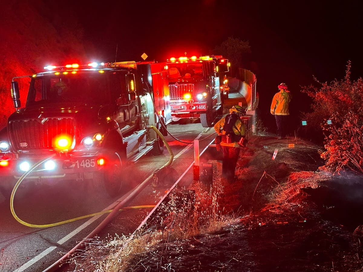 Wildfire Breaks Out Overnight At Lake Berryessa | Napa Valley, CA Patch