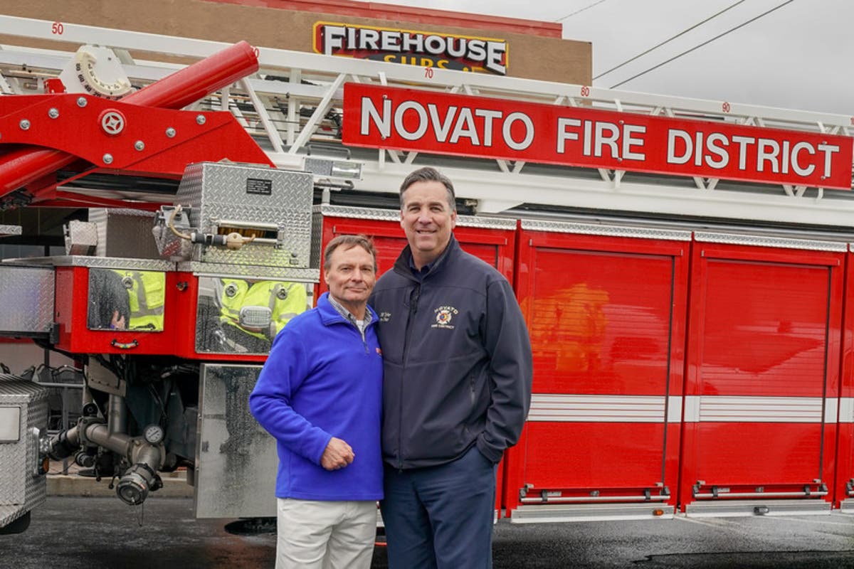 Firehouse Subs Donates To Novato Fire District | Novato, CA Patch