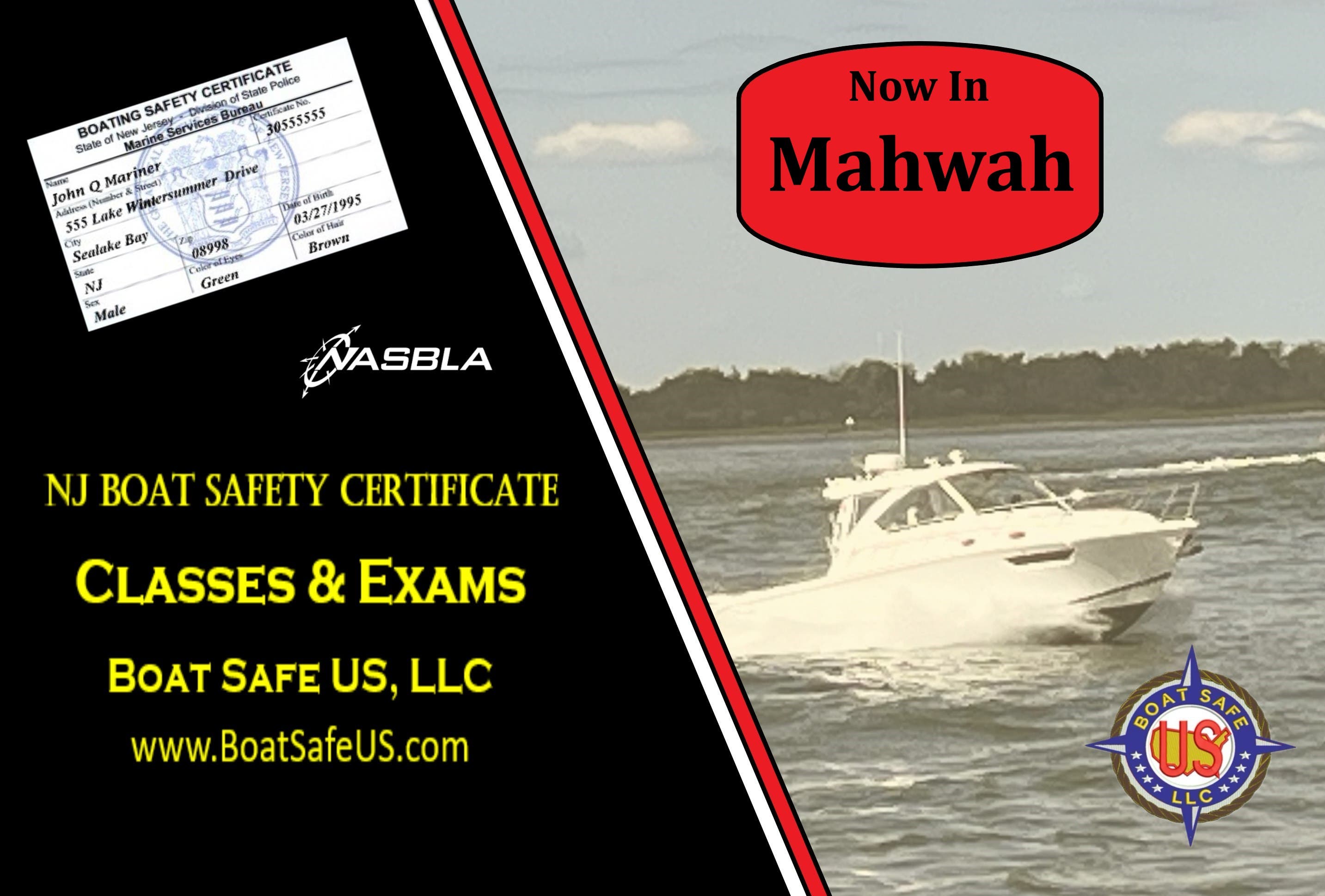 May 19 | NJ Boat Safety Class in Mahwah (Two Night) | Ringwood, NJ Patch