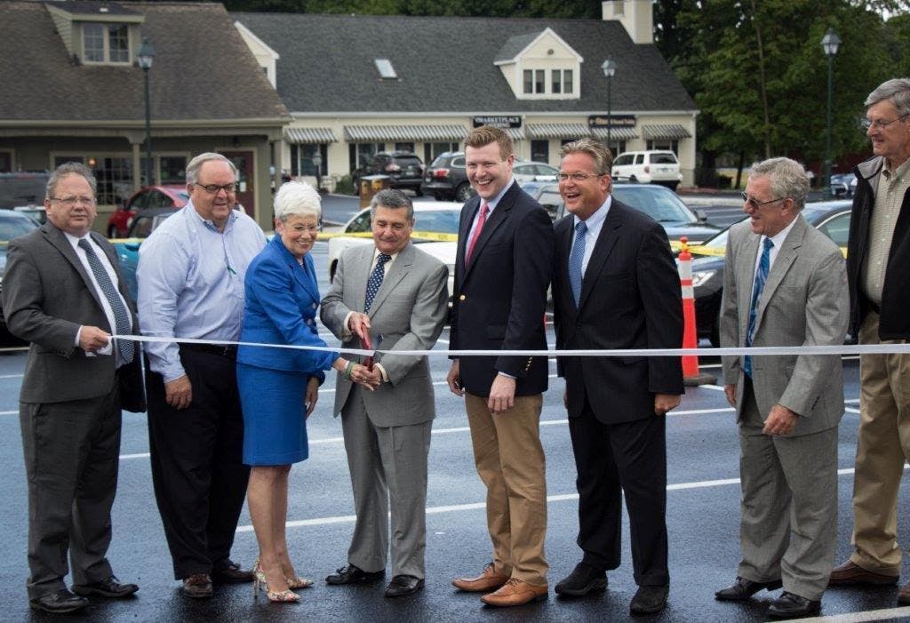 Guilford Celebrates Completion of New Downtown Parking Lot | Guilford ...