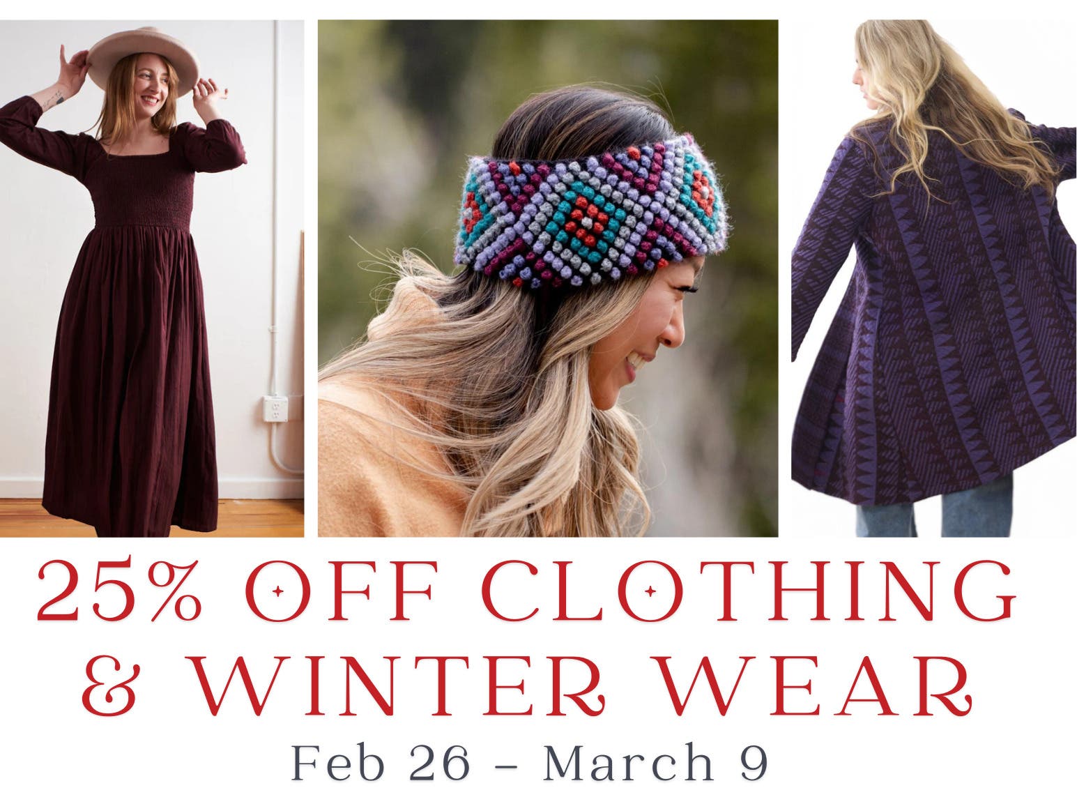 Mar 4 Clothing And Winter Wear Sale At Ten Thousand Villages Evanston