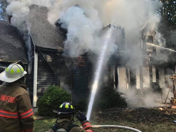 Fire Destroys Home In Wallingford | Wallingford, CT Patch