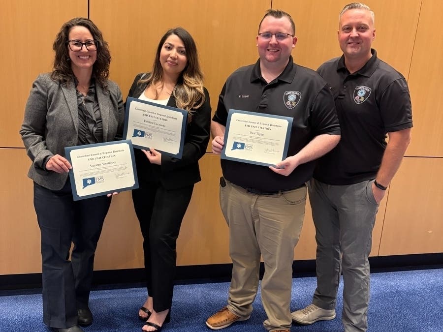 Stratford 911 Dispatchers Honored At State EMS Awards Ceremony ...
