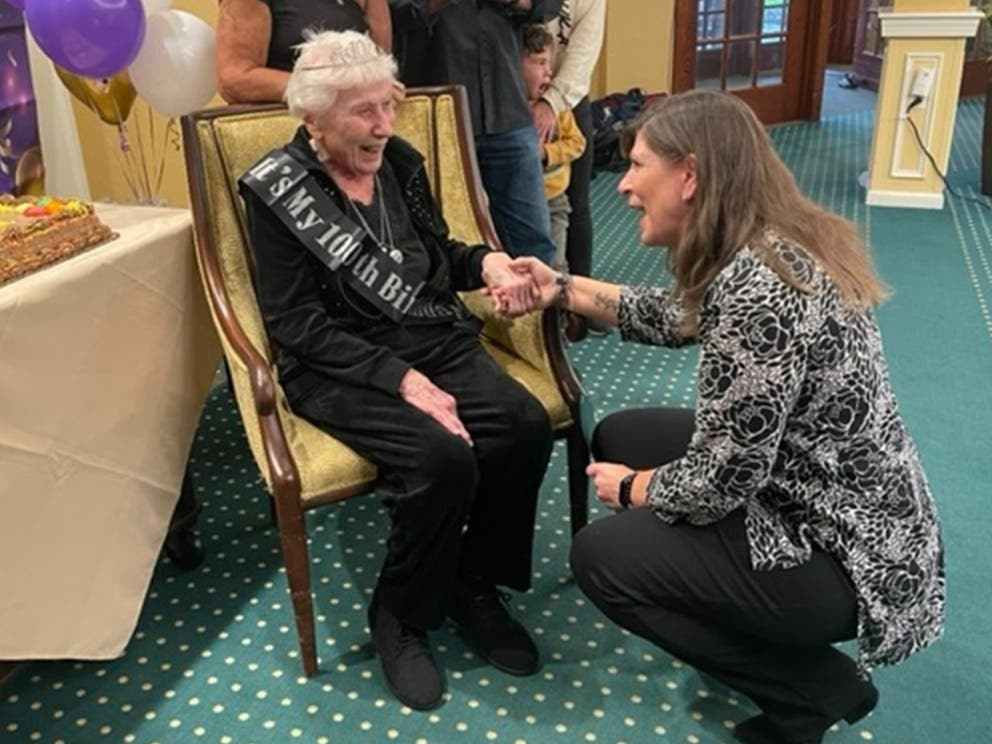 Brick Woman Has Danced, Bowled And Knit Her Way Through 100 Years ...