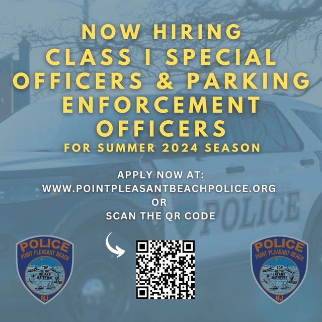 Police Officers Sought For Summer In Point Pleasant Beach | Point ...