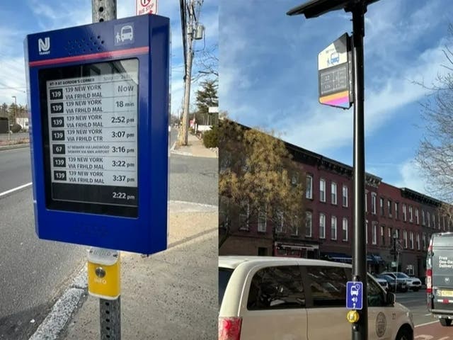 NJ Transit Testing Real-Time Bus Information Signs In Howell | Howell ...