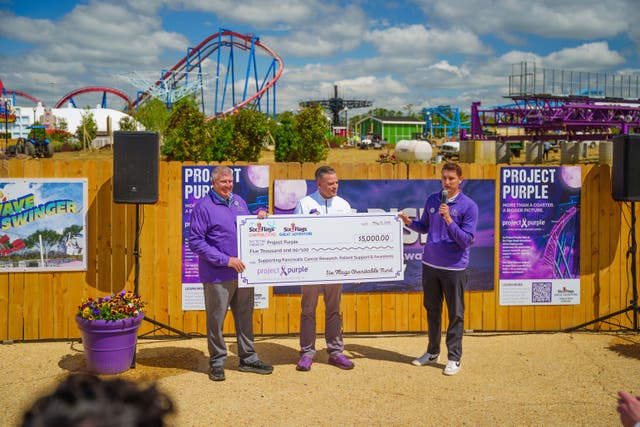 'Project Purple' Coaster Takes On New Meaning At Six Flags Great ...