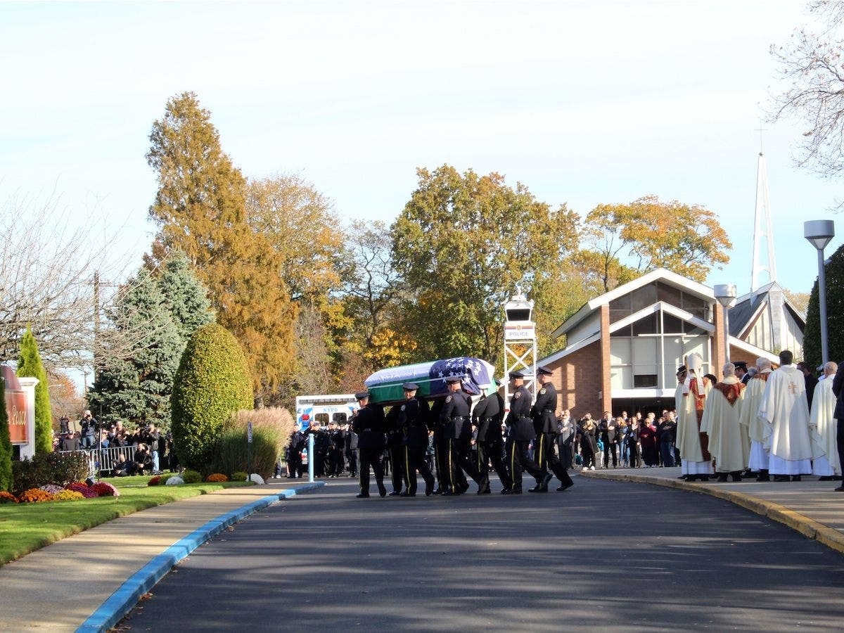 Thousands Honor Slain Sgt. Paul Tuozzolo at Funeral | Huntington, NY Patch