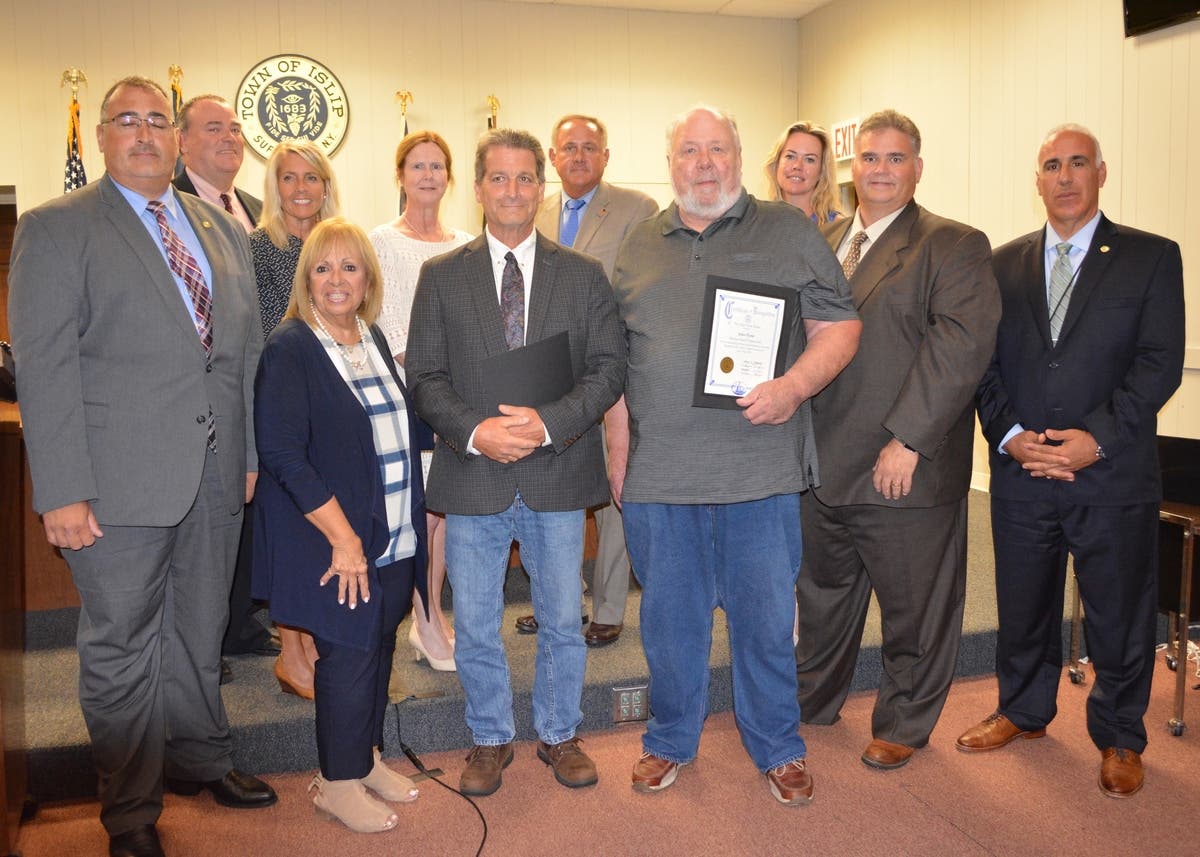 3 Town Of Islip Employees Honored For Life-Saving Efforts | Islip, NY Patch