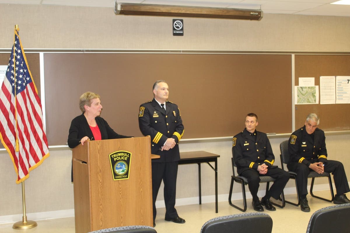 Trumbull PD Promotes Two | Trumbull, CT Patch