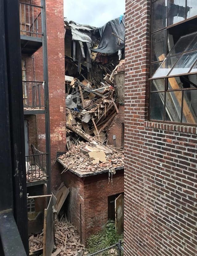 Partial Building Collapse In Hartford | Greater Hartford, CT Patch