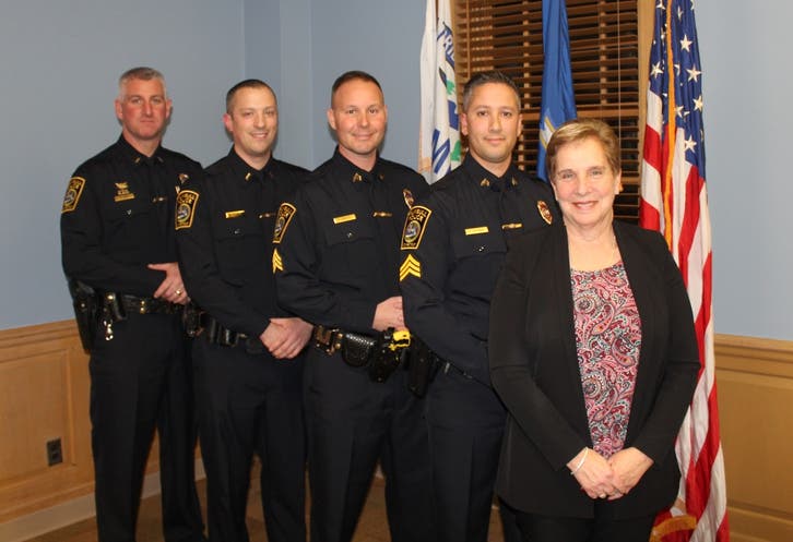 Trumbull PD Promotes Four | Trumbull, CT Patch