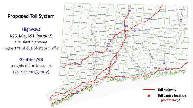 Here's How Much Tolls Will Cost You In Lamont's Latest Plan | Across ...