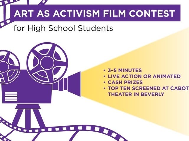Cabot Theater Art As Activism Film Contest For High School Students ...
