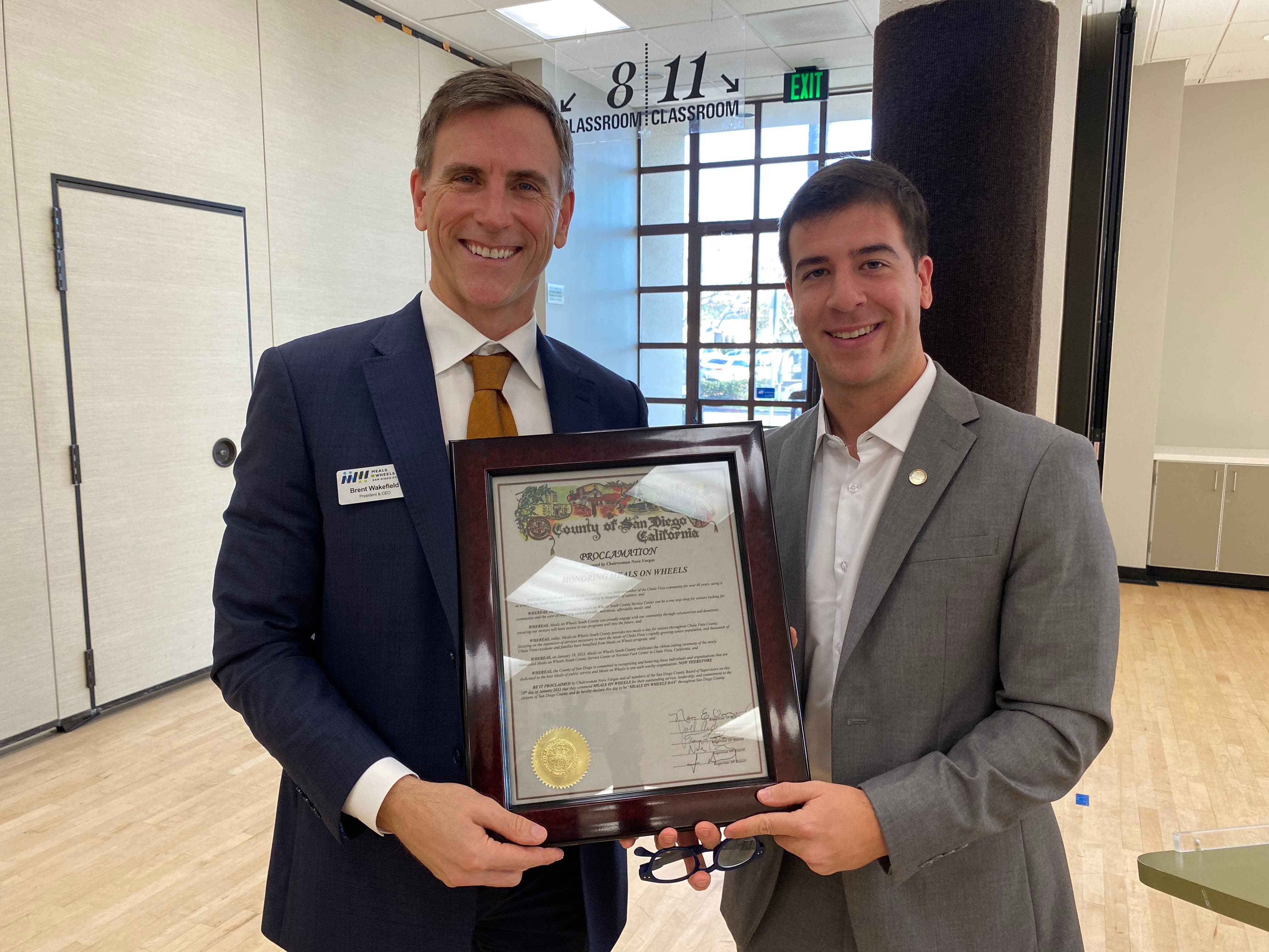 Meals on Wheels San Diego County Reveals New South County Office Space ...
