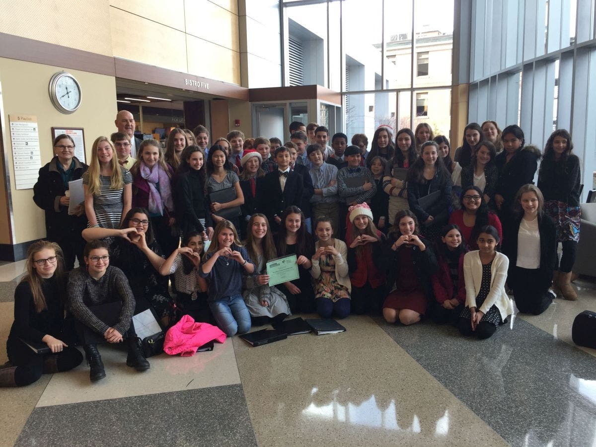 John Read Middle School Students Bring Holiday Cheer to Danbury ...