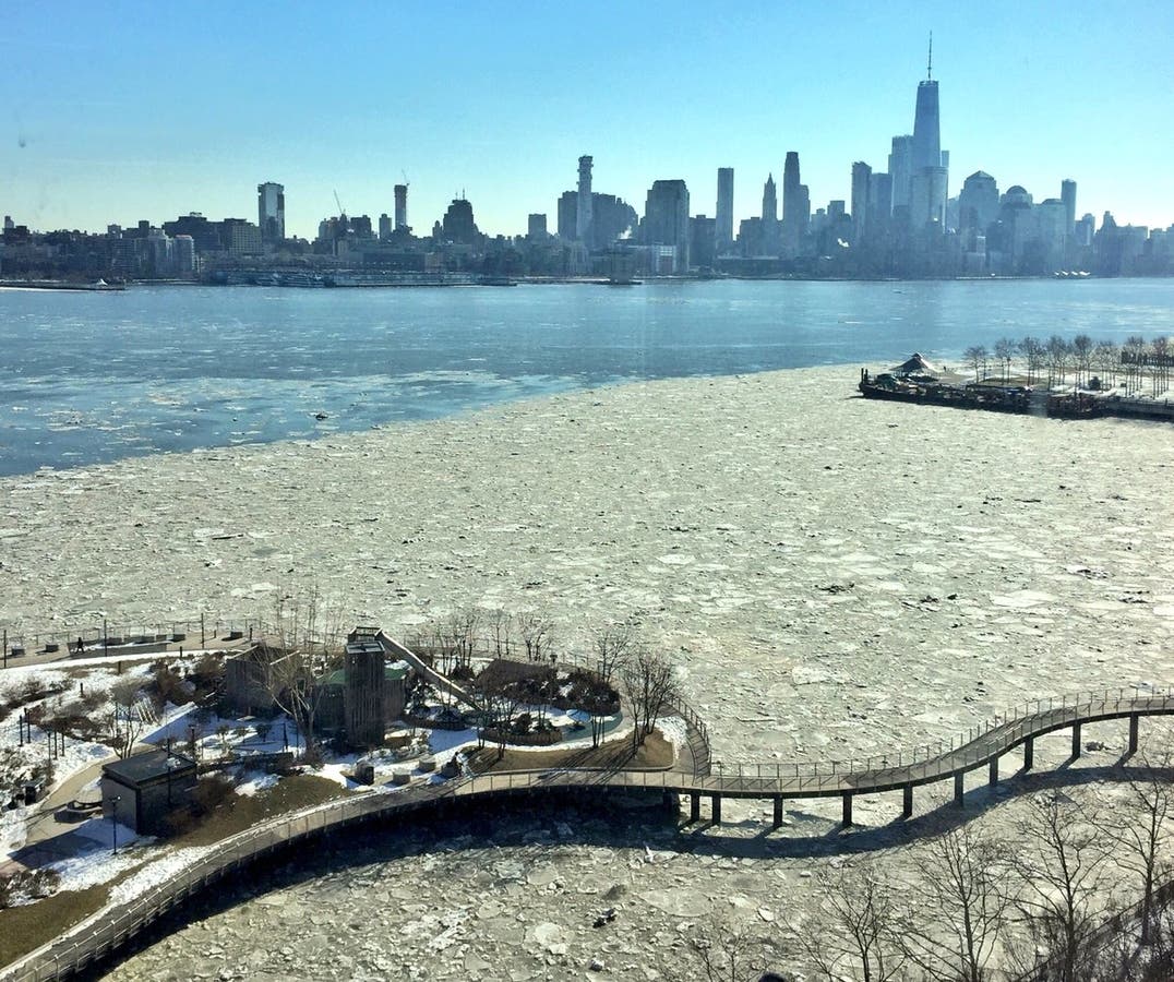 New Jersey Cold Snap Turns Hudson River Icy (PHOTO) | Hoboken, NJ Patch