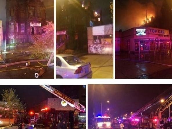 Fire Rips Through Historic Mansion In Newark (VIDEO) | Newark, NJ Patch