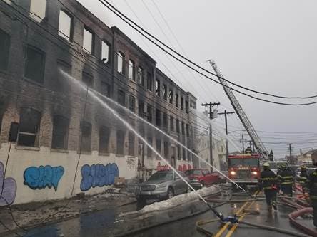 Fire At Newark Building Collapses Roof, Causes 'Major Damage' | Newark ...
