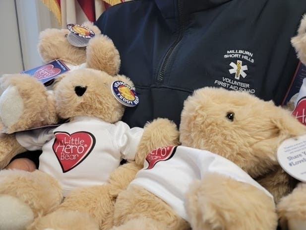 Teddy Bears During First Aid Calls: Millburn Cadet Launches 'Comfort ...