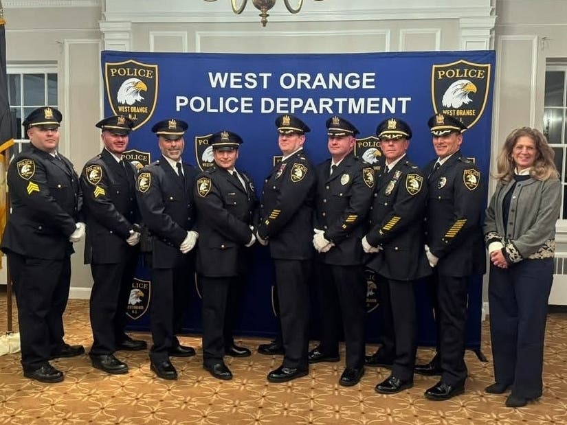 7 West Orange Police Officers Promoted, New Chief Sworn-In | West ...