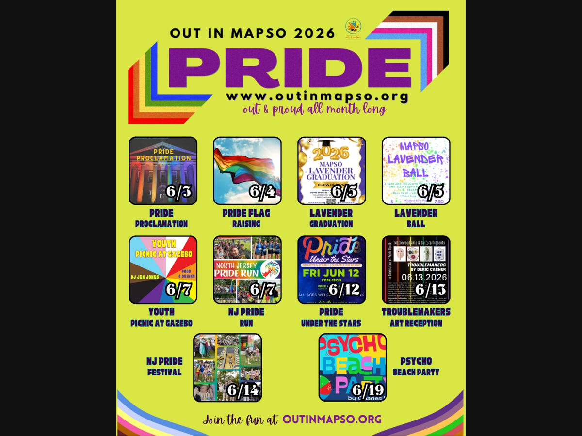 LGBTQ Pride Month In Maplewood-South Orange: 2026 Events, Celebrations ...