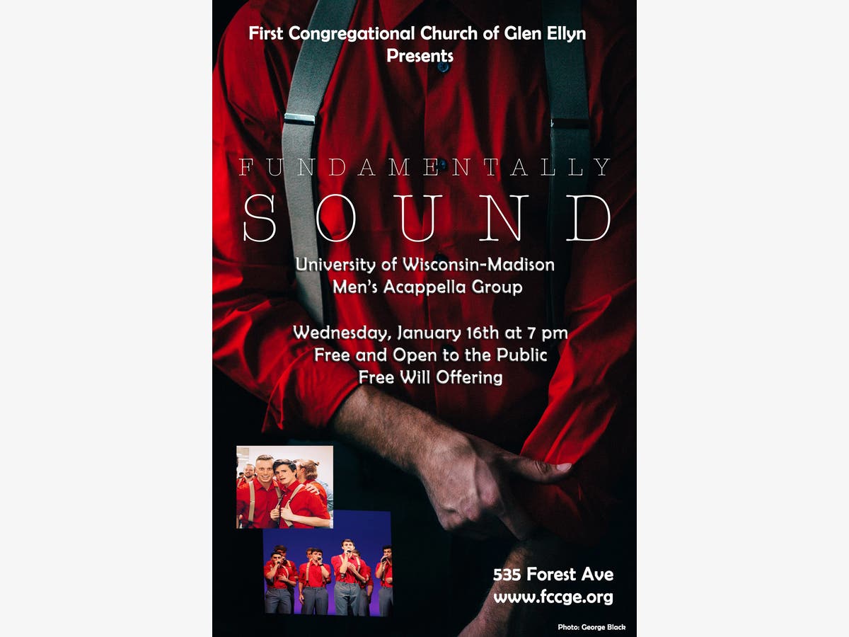 Men's Acappella Group to Sing at First Congregational of GE | Glen ...