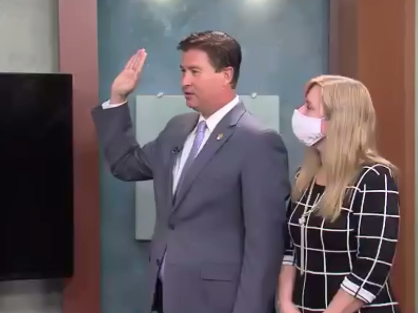 Alameda County Supervisor District 1, David Haubert, Sworn In | Dublin ...