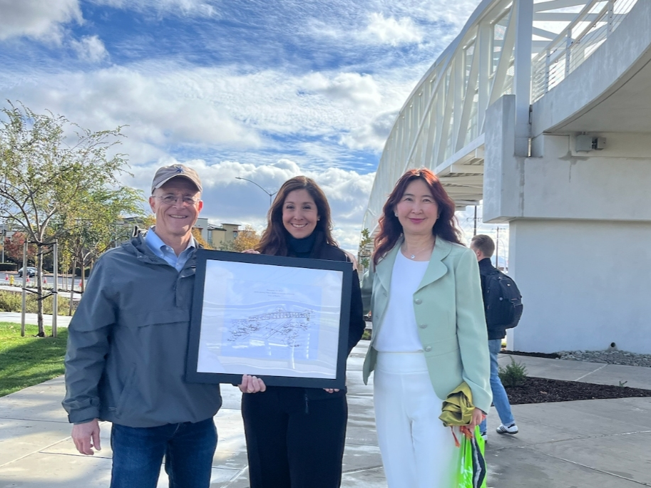 Dublin Celebrates Opening Of Iron Horse Trail Bridge | Dublin, CA Patch