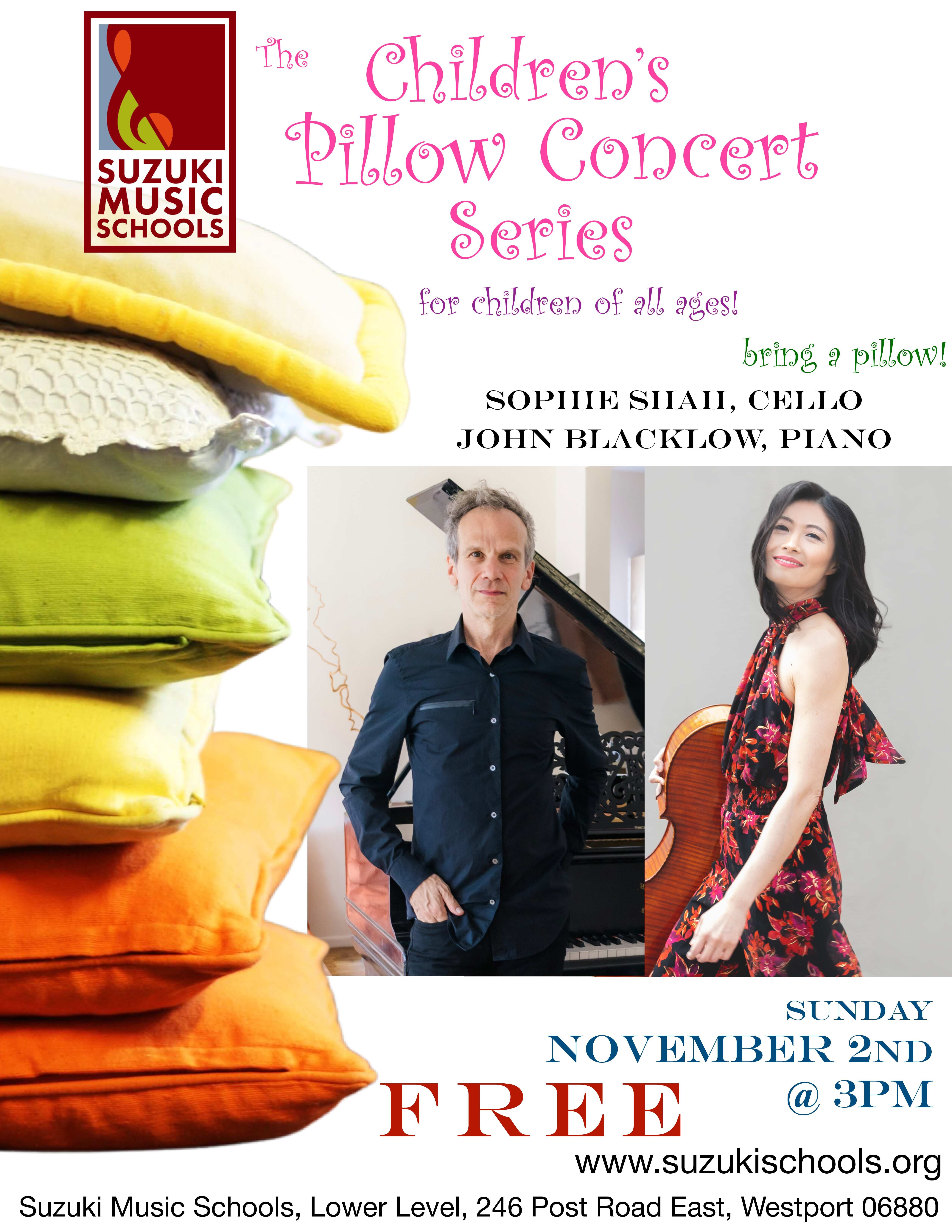 Nov 2 | Children’s Pillow Concert Featuring Cellist Sophie Shao ...