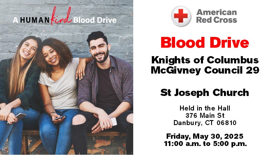 May 30 | Blood Drive to Benefit the American Red Cross | Danbury, CT Patch