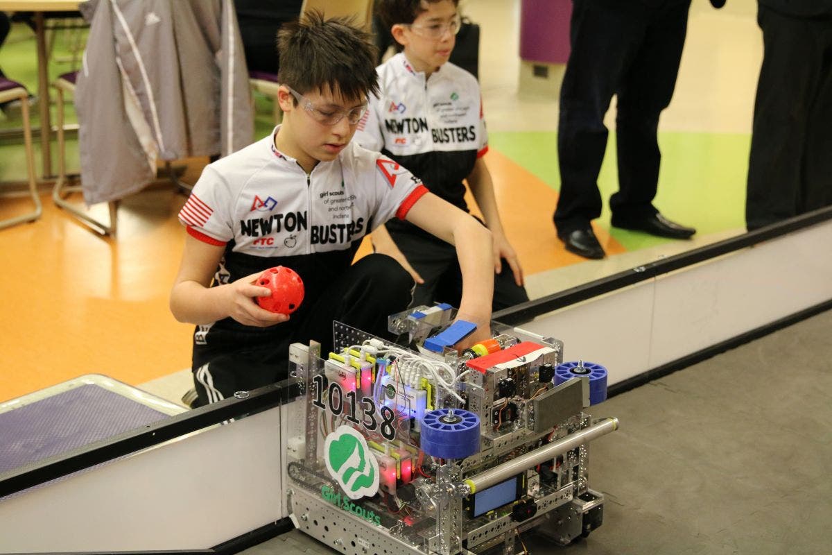 Newton Busters Local FTC Robotics Club Advancing to State | Wilmette ...
