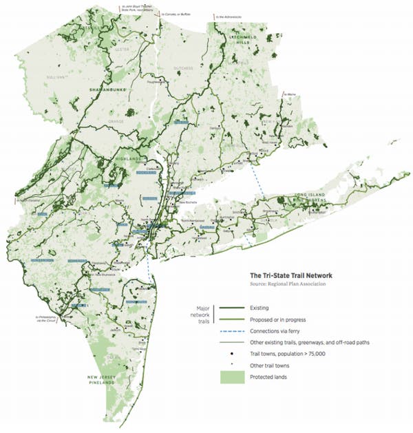 Epic New 'Tri-State Trail Network' Would Connect NY, NJ, CT And PA ...