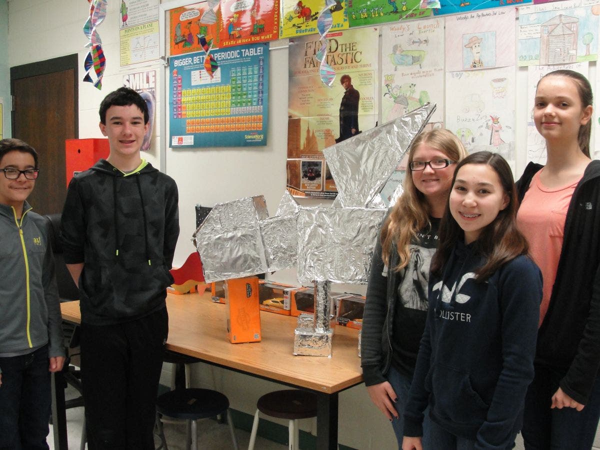 HJH math students tackle tin man project | Homer Glen, IL Patch