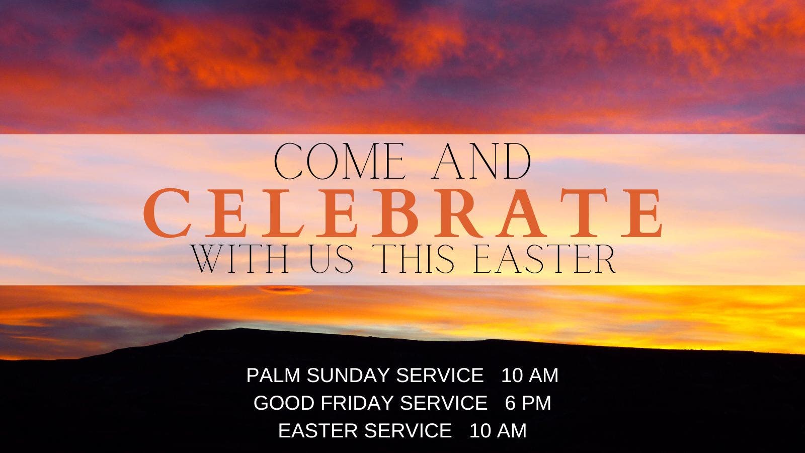 Mar 29 | Palm Sunday, Good Friday, and Easter services | Mendham, NJ Patch
